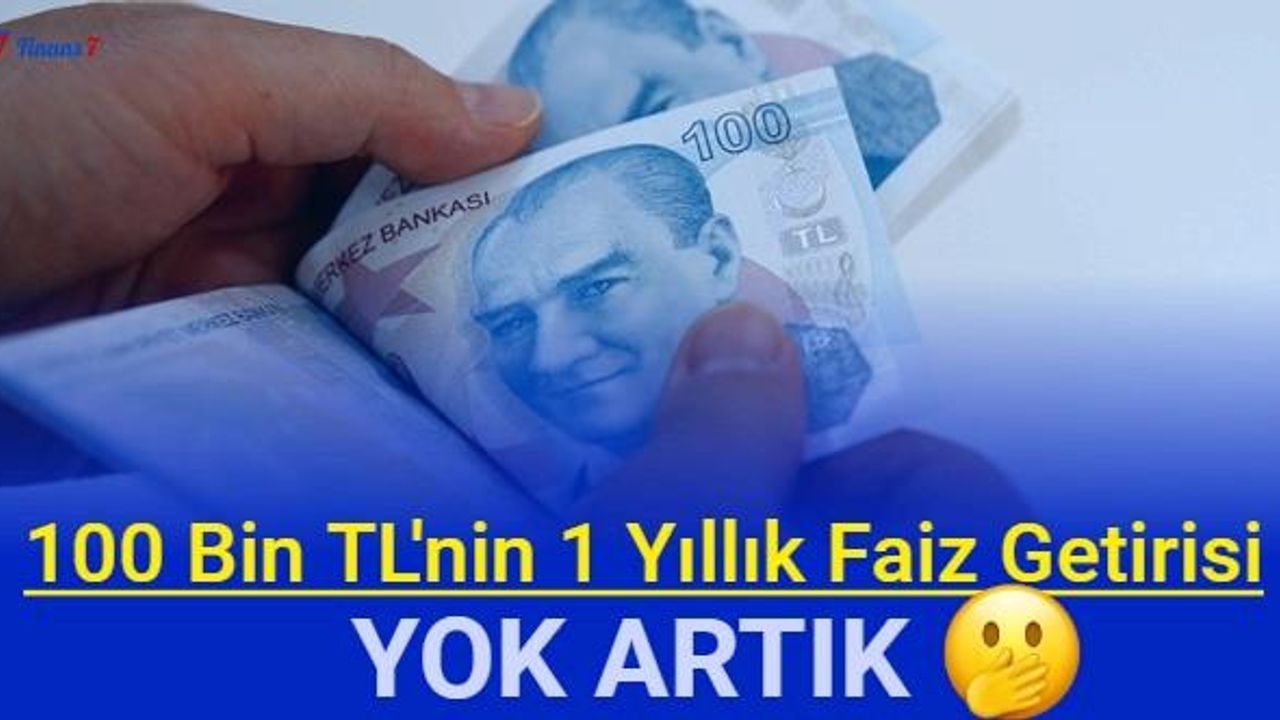 Bankaların mevduat faiz oranları fırladı: 100 bin TL'nin 1 yıllık faiz getirisi hesaplandı 2023 ...