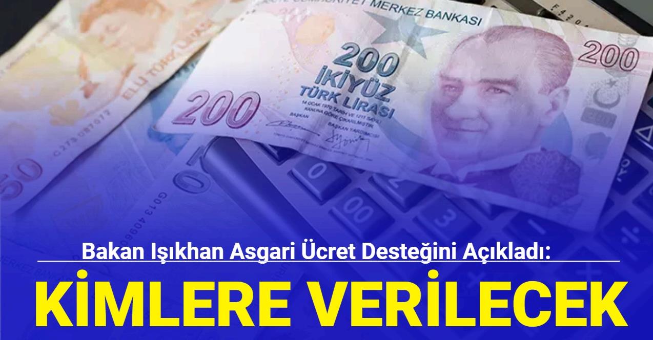 Asgari ücret desteği 700 TL oldu: Kimlere verilecek, şartları nedir? - Finans 7