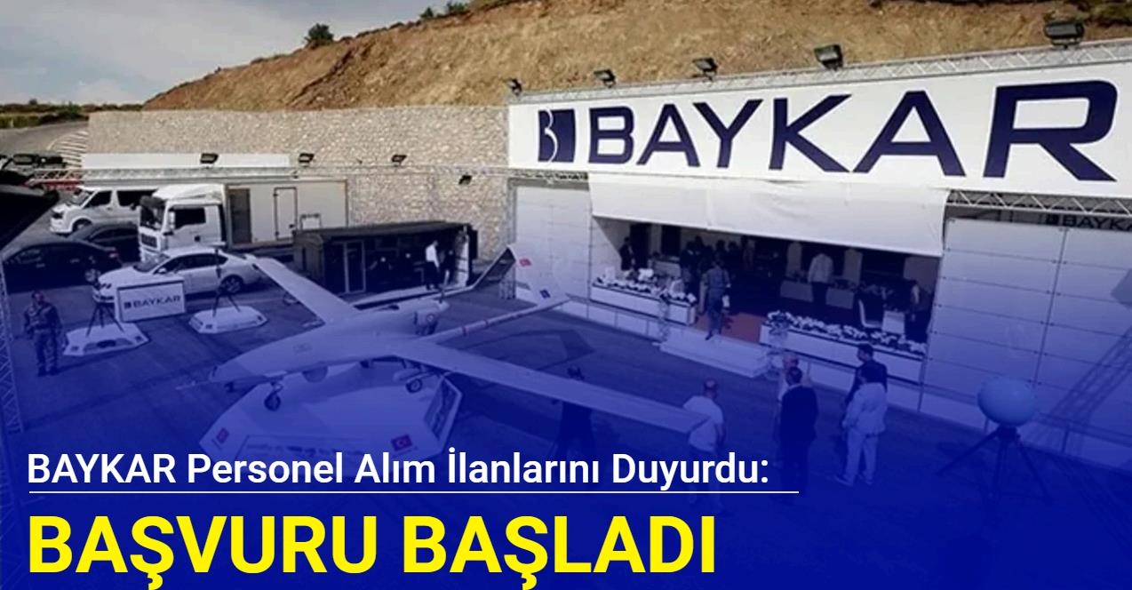 BAYKAR personel alım ilanlarını duyurdu: Başvuru başladı 2024 - Finans 7