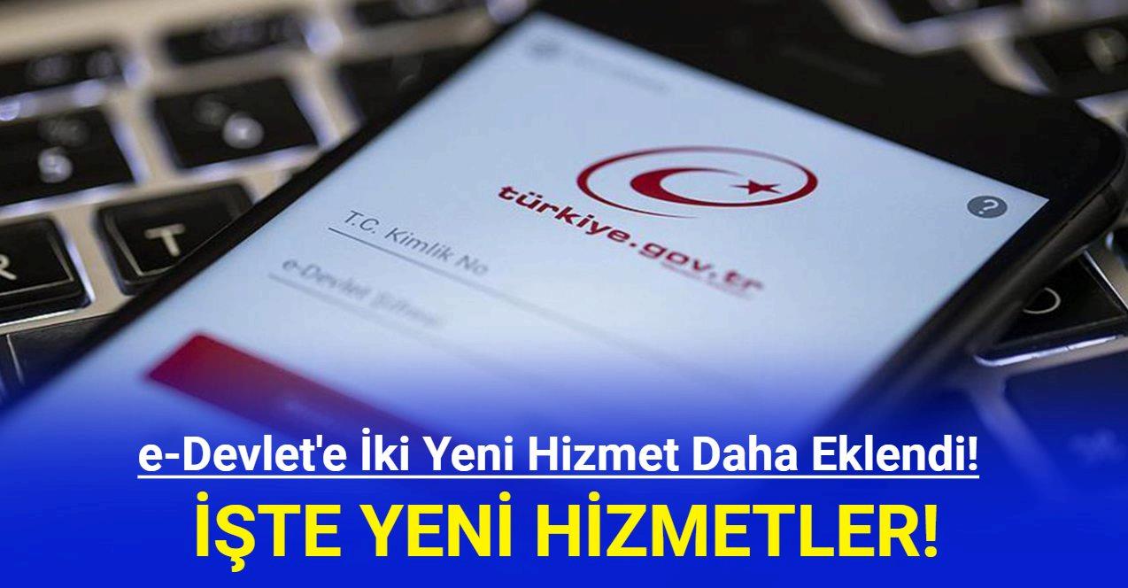 e-Devlet'e iki yeni hizmet daha eklendi! İşte o hizmetler - Finans 7