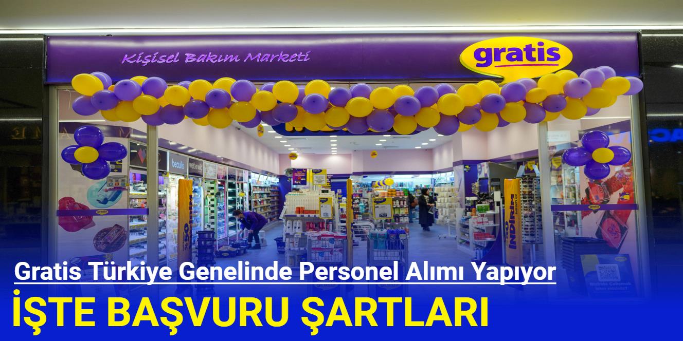 Gratis Türkiye Genelinde Personel Alımı Yapıyor - Finans 7