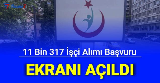 Güvenlik, Temizlik... Sağlık Bakanlığı 11317 Sürekli İşçi Alımı Başvuru ...