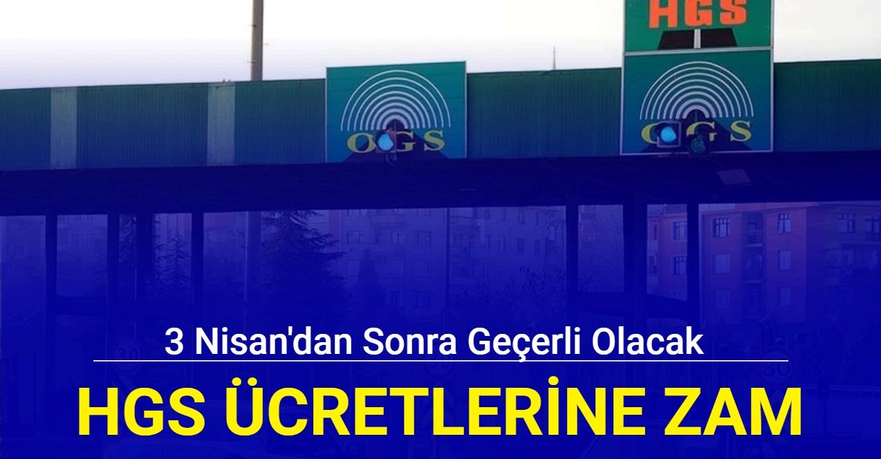 HGS ücretlerine zam: 3 Nisan'dan sonra geçerli olacak - Finans 7