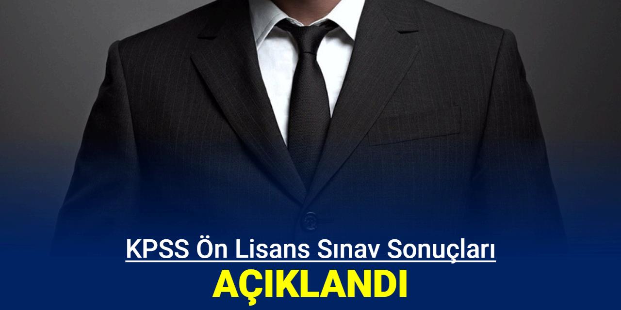 KPSS ön lisans sınav sonuçları açıklandı 2024 - Finans 7