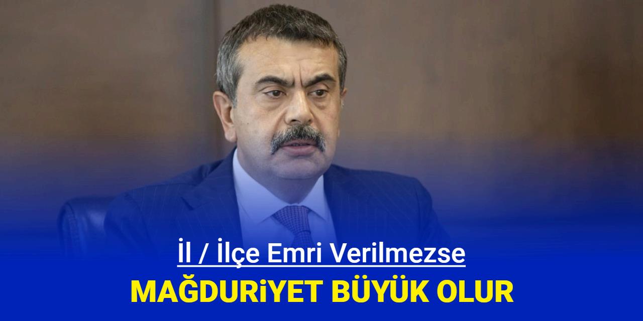 MEB il/ilçe emri vermezse büyük mağduriyetler olur - Finans 7