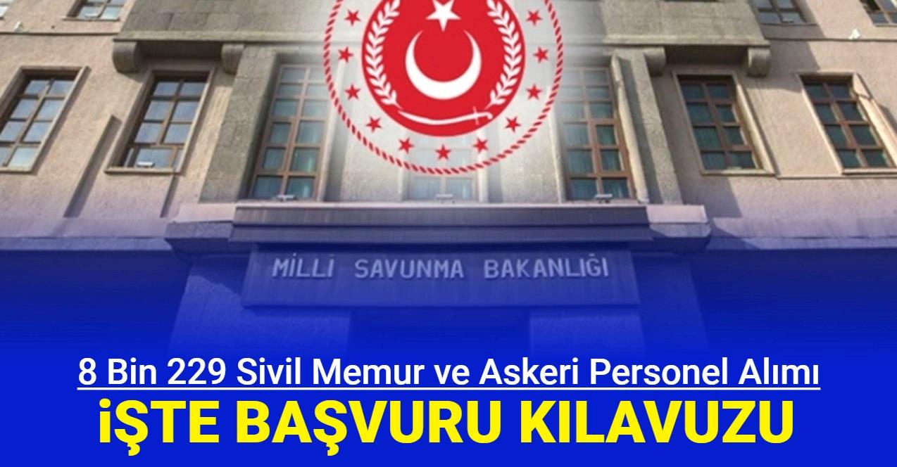 MSB 8 bin 229 sivil personel ve asker alımı yapıyor - Finans 7