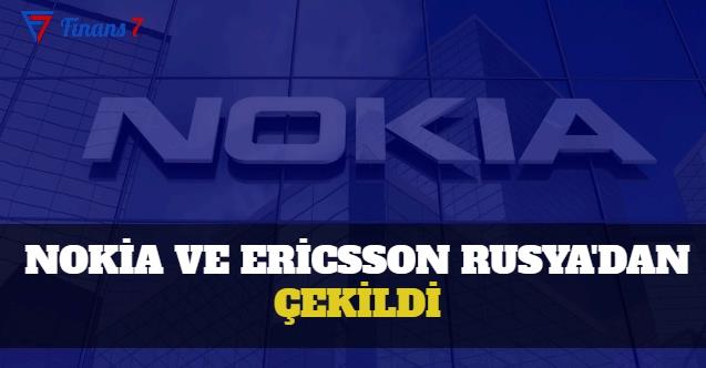 Nokia ve Ericsson Rusya'dan Çekildi! - Finans 7