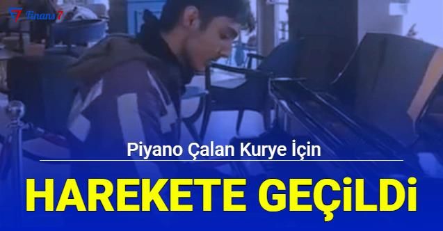 Piyano çalan kurye sonrası ortalık karıştı - Finans 7 Piyano çalan kurye sonrası ortalık karıştı - Finans 7