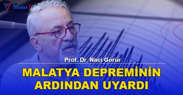 Prof. Dr. Naci Görür Malatya Depreminin Ardından Uyardı: Stres ... Prof. Dr. Naci Görür Malatya Depreminin Ardından Uyardı: Stres ...