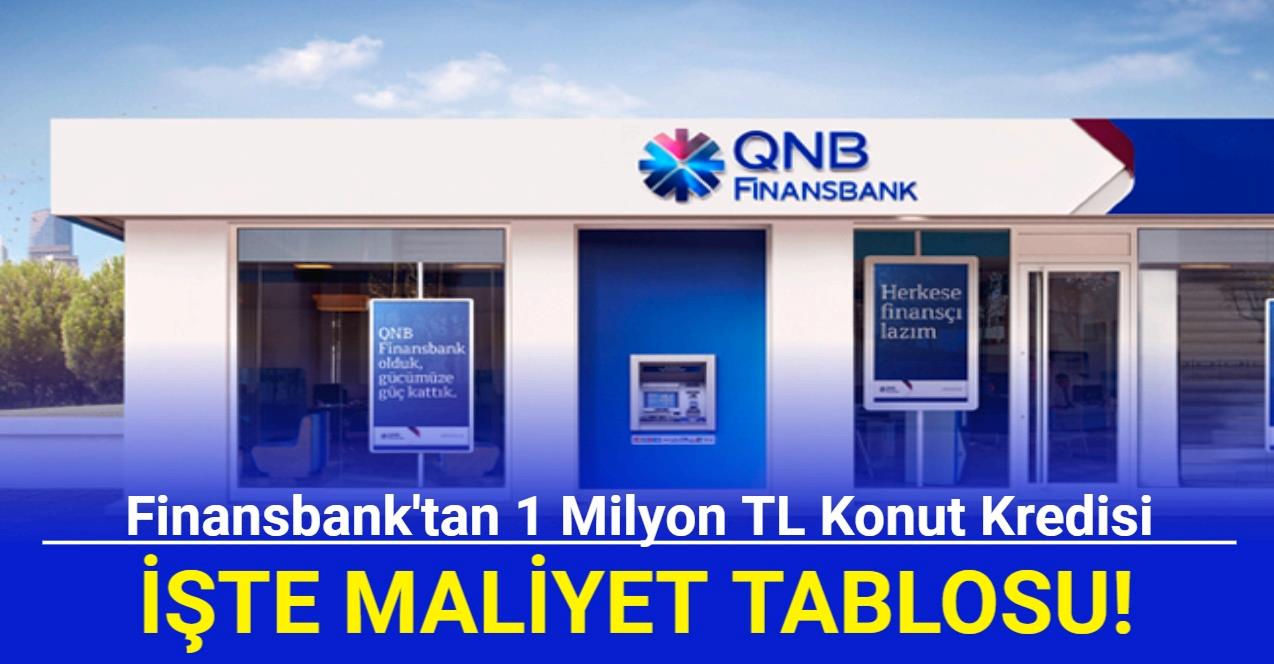 QNB Finansbank'tan 1 Milyon TL Konut Kredisi! - Finans 7