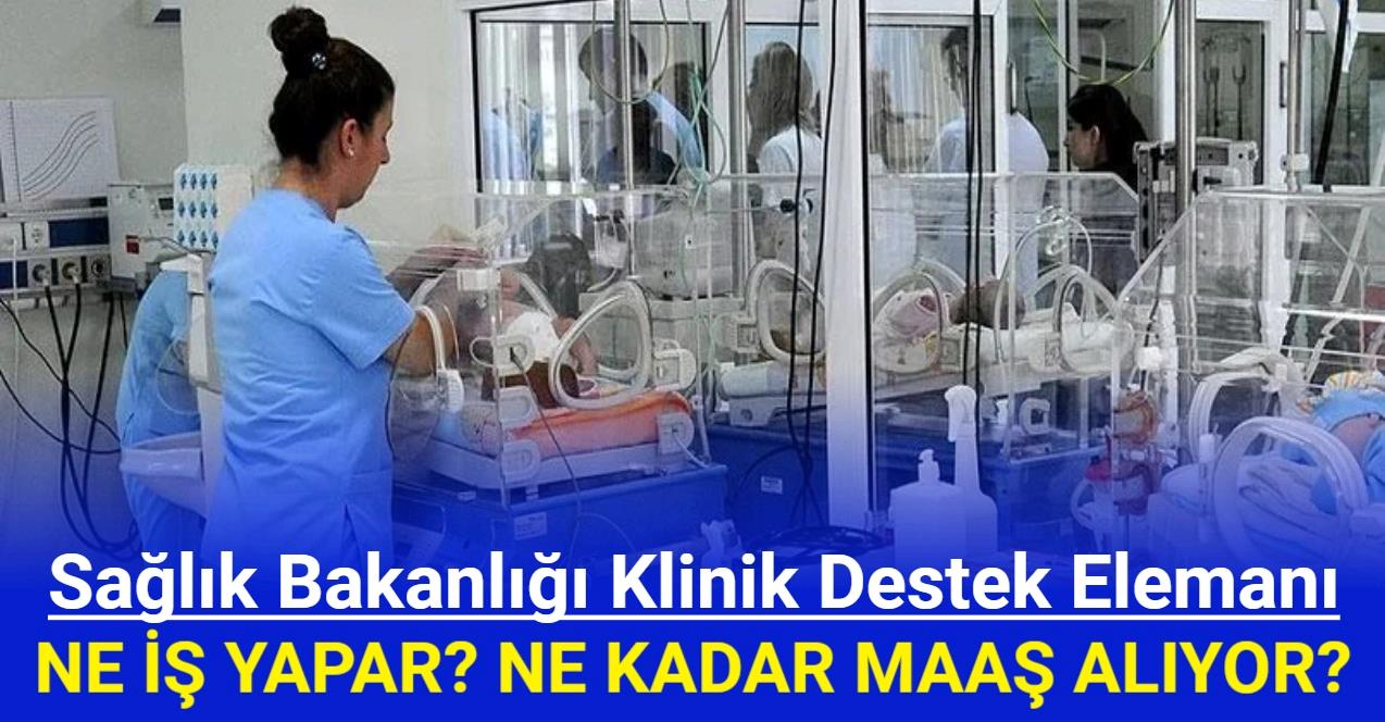 Sağlık Bakanlığı Klinik Destek Elemanı Ne İş Yapar? Ne Kadar Maaş Alır? 2024 - Finans 7