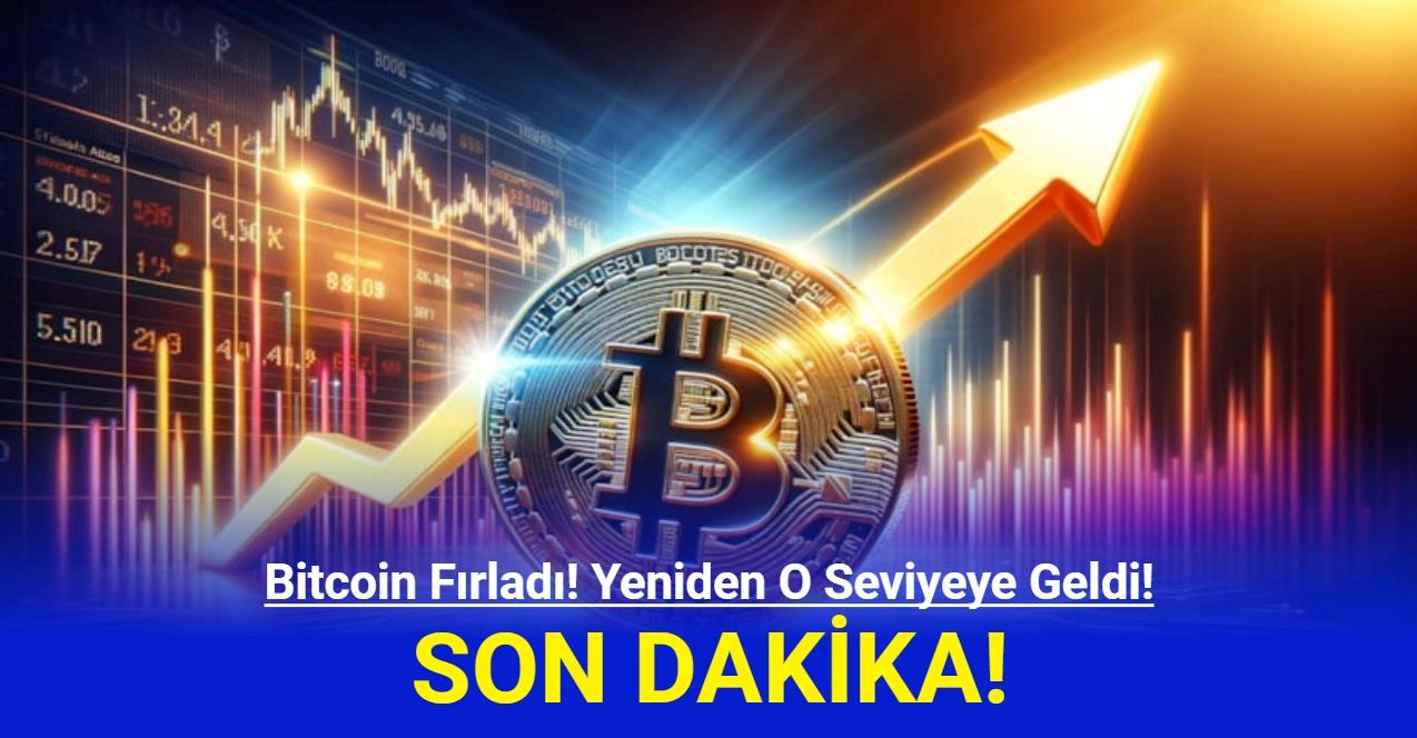 Son Dakika: Bitcoin Yeniden Fırladı! - Finans 7 Son Dakika: Bitcoin Yeniden Fırladı! - Finans 7