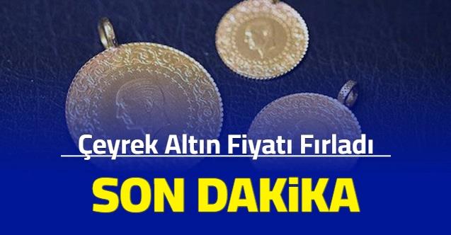 Son dakika haberler: 24 ayar gram ve çeyrek altın fiyatları fırladı ...