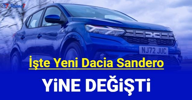 Yeni Dacia Sandero'nun görüntüsü ortaya çıktı - Finans 7 Yeni Dacia Sandero'nun görüntüsü ortaya çıktı - Finans 7